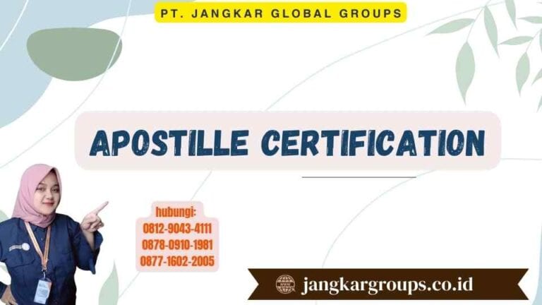 Apostille Certification