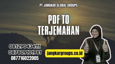 Pdf To Terjemahan