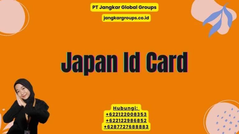 Japan Id Card – Jangkar Global Groups